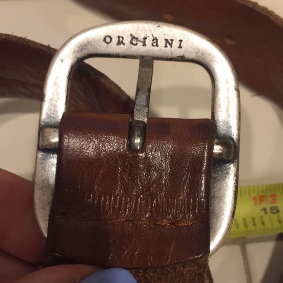 Orciani | Accessories | Vintage Orciani Vintage Mens Leather Belt Size ...